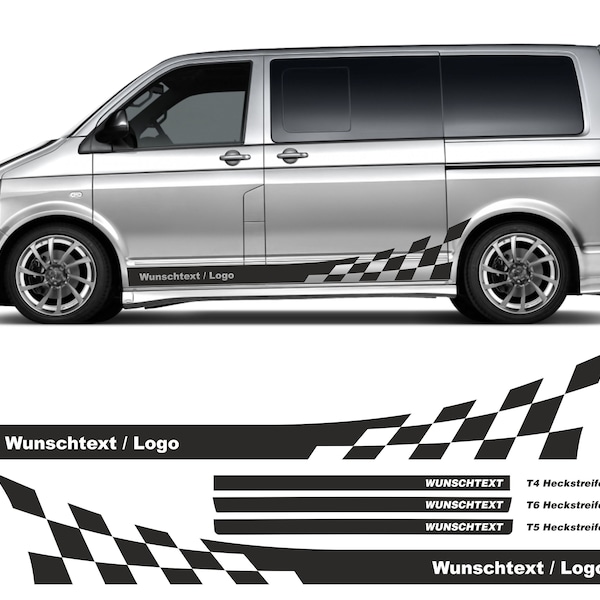 Racing Flag Vw Decal - Etsy