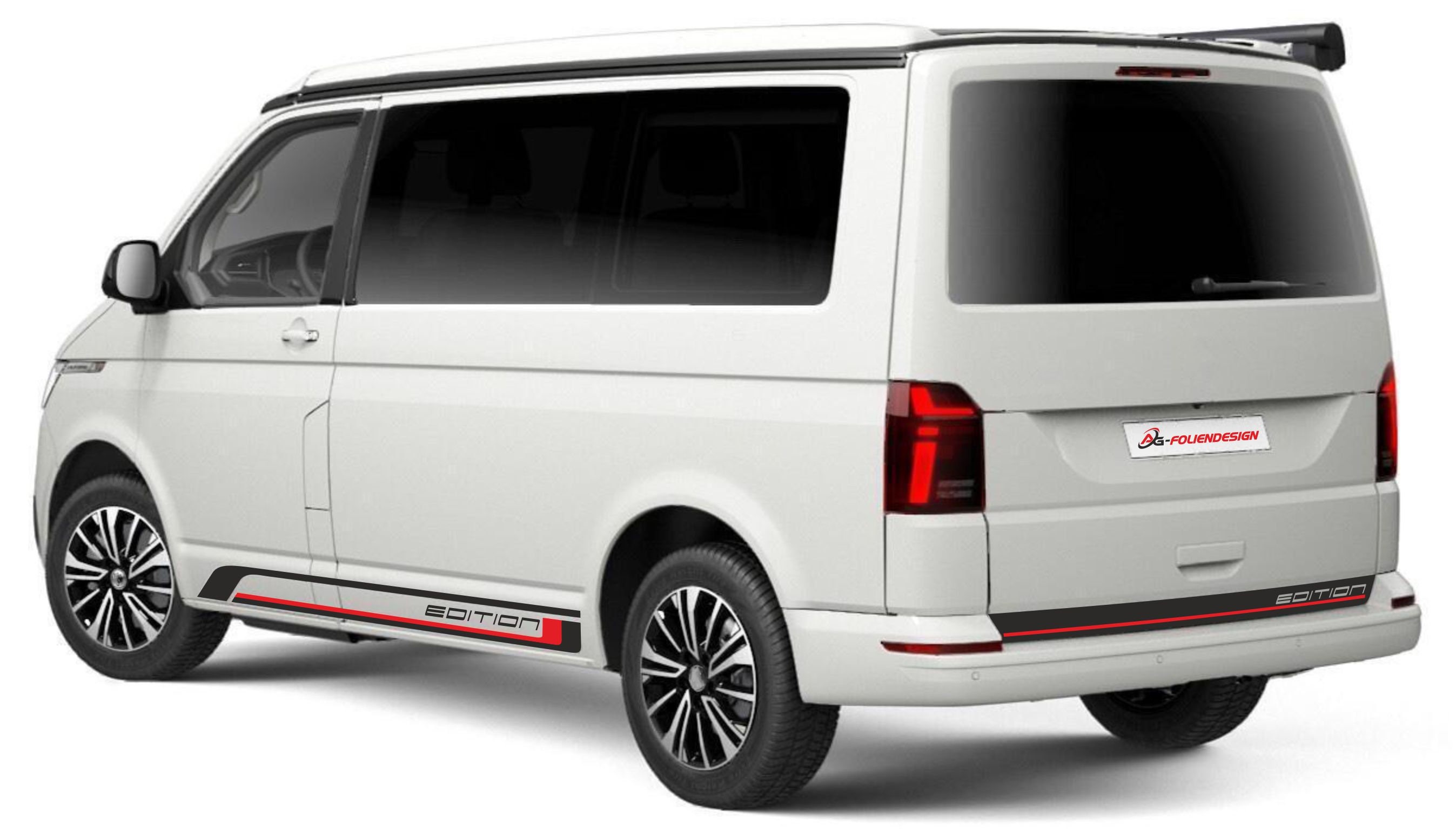 Side Stripes Sticker Set EDITION Suitable for VW T6 T6.1 T5 T4 ...