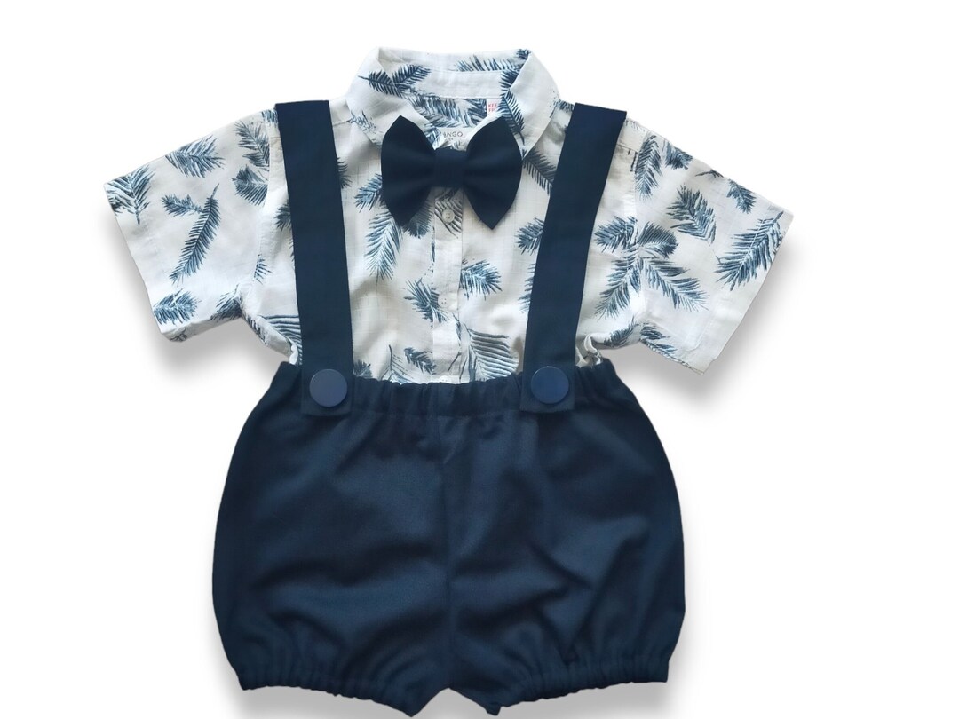 Bow Tie Baby Navy Blue Rompershirt is Not Includedvintage Style Toddler ...
