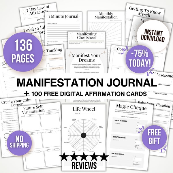 Law of Attraction Journal - Etsy