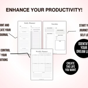 Weekly Task Planner Printable, Task Organiser Printable, Weekly Agenda ...