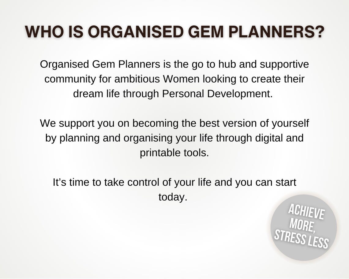 Digital Vision Board Kit, Customisable Vision Board, Vision Board ...