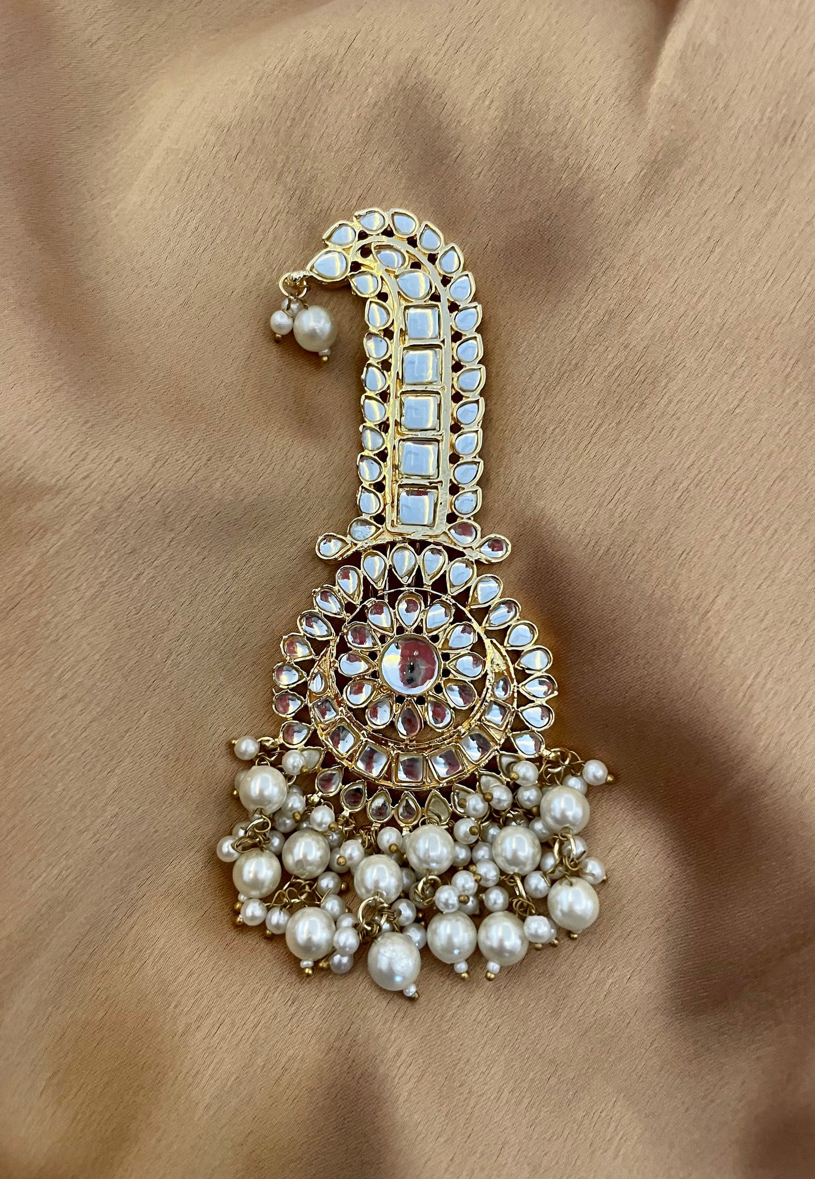 Gold Kundan Kalgi/ruby Red Groom Kalgi/pink Kalgi/safa/sarpech/red ...