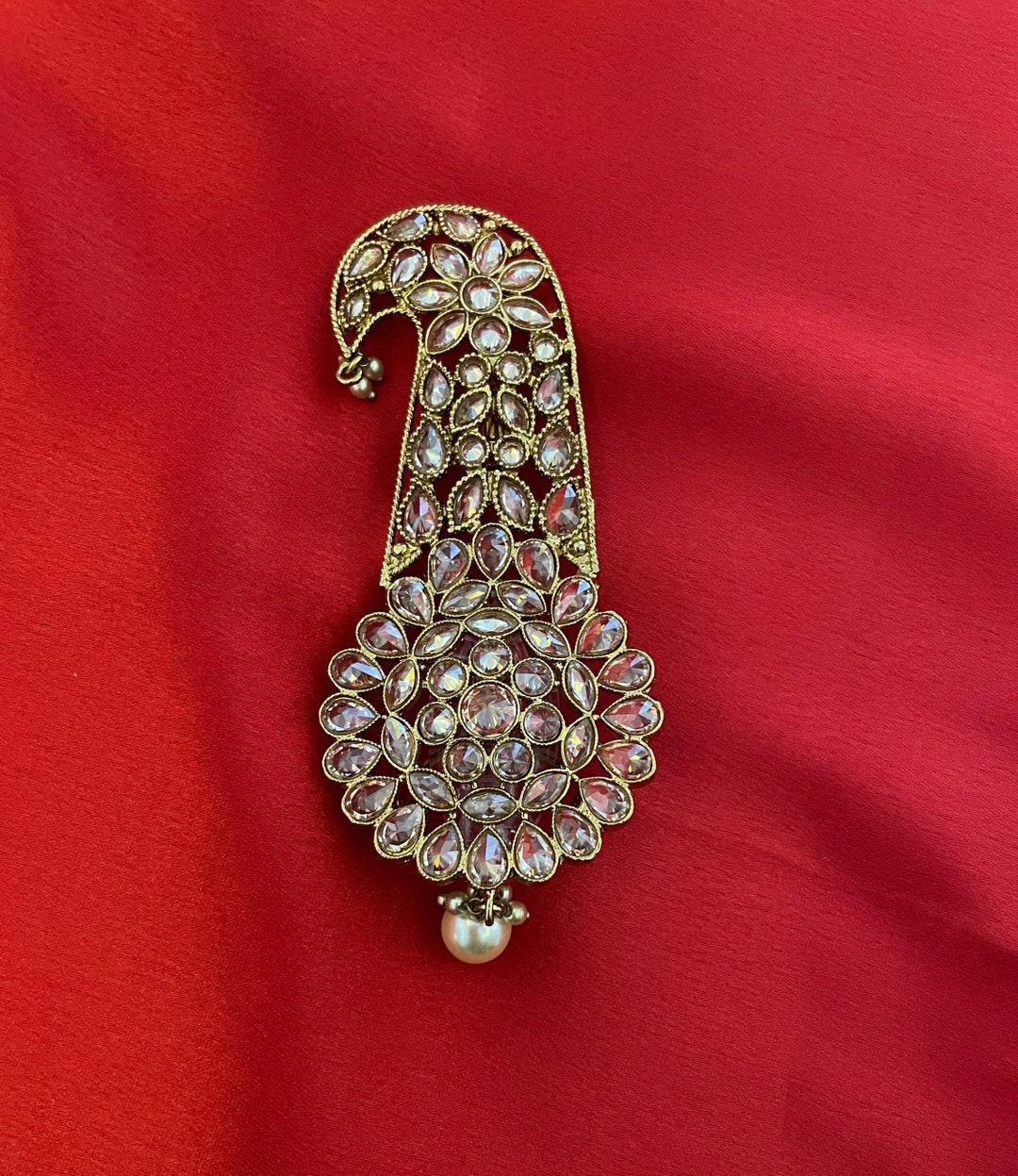 Polki Kalgi/groom Kalgi/safa/groom Sarpech/turban - Etsy