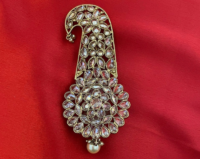 Polki Kalgi/groom Kalgi/safa/groom Sarpech/turban Kalgi/bridegroom ...