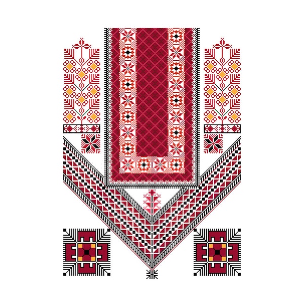 Palestinian Thobe Pattern - Etsy