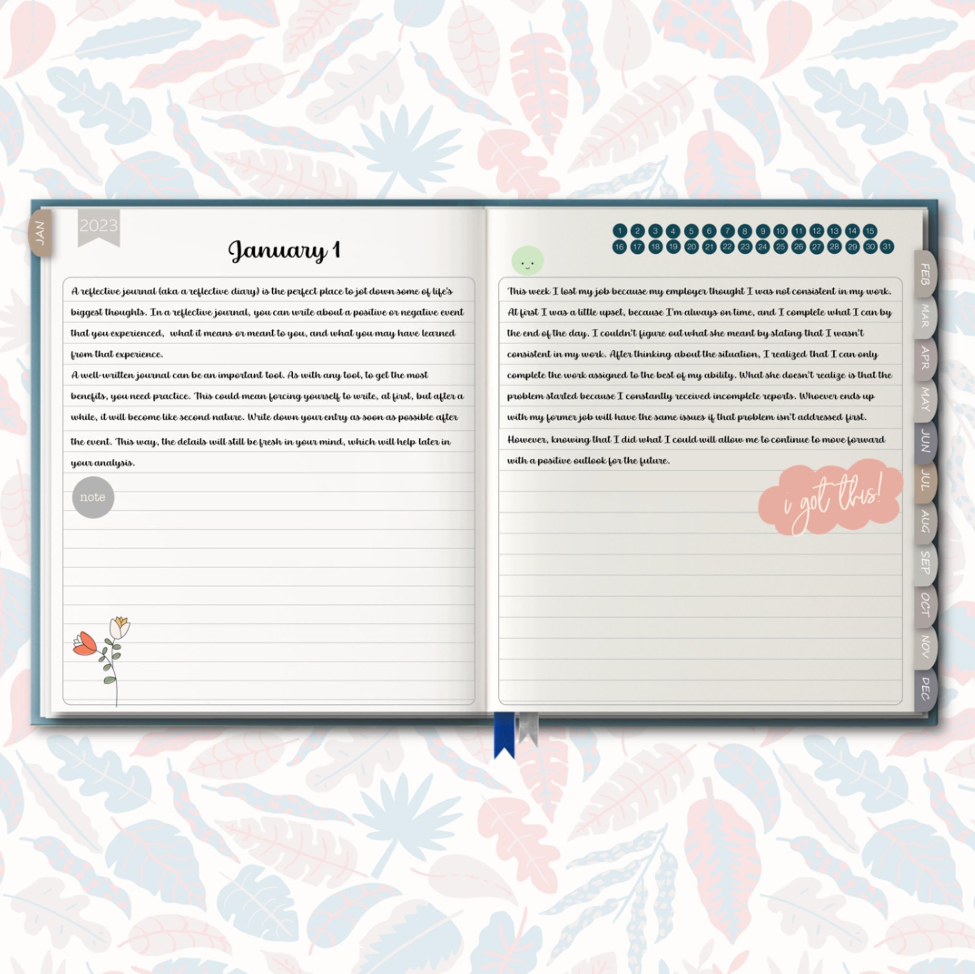 Diary Digital, Goodnotes Diary, iPad Planner and Journal, 2023 Updated ...