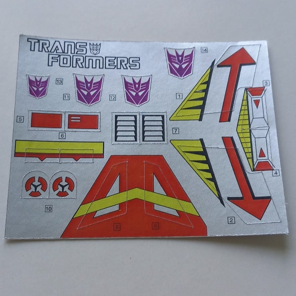 G1 Transformers Stickers - Etsy