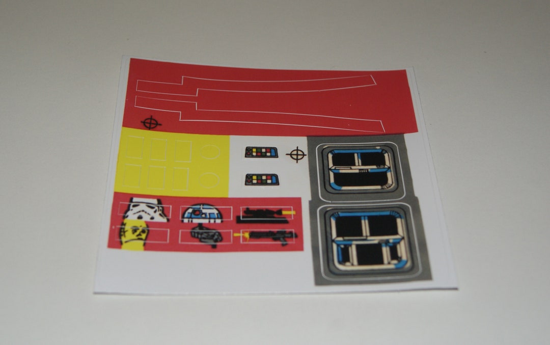 Star Wars Imperial Troop Transport Custom Replacement Sticker/label ...