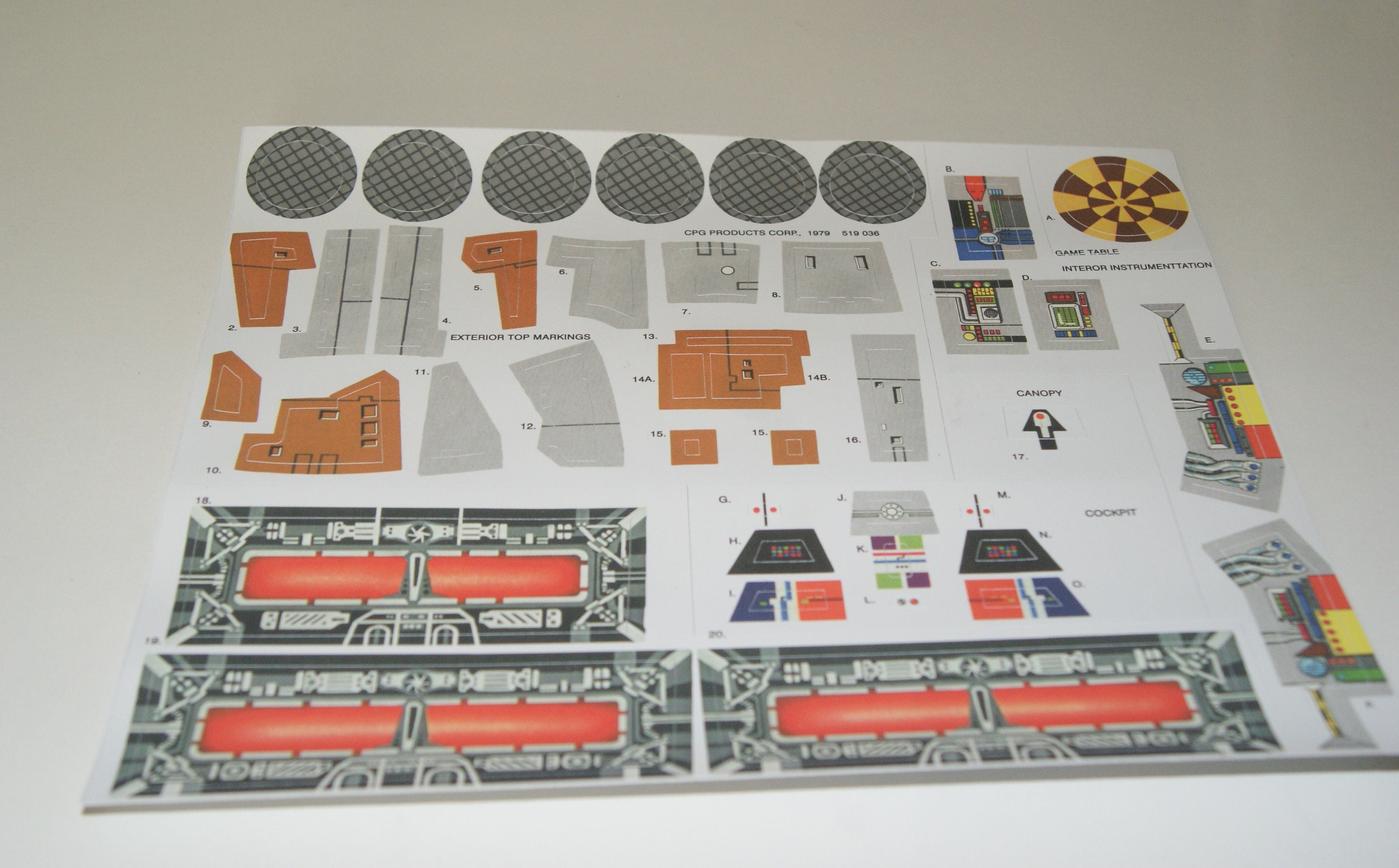 Star Wars Millennium Falcon Replacement Stickers/labels/decals - Etsy