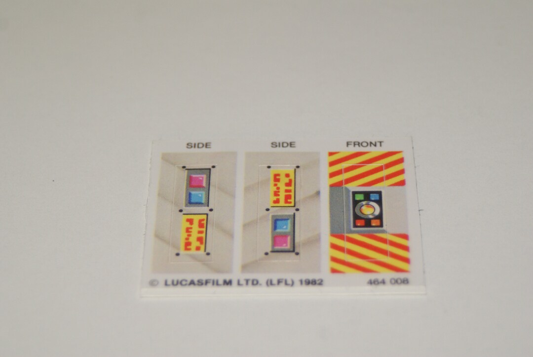 Star Wars RLC Radar Laser Cannon Custom Replacement Stickers/labels ...