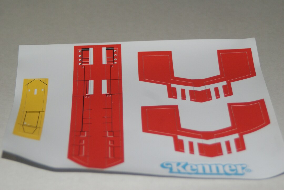 Star Wars X Wing Style 1 Replacement Stickers/labels/decals on Matt ...