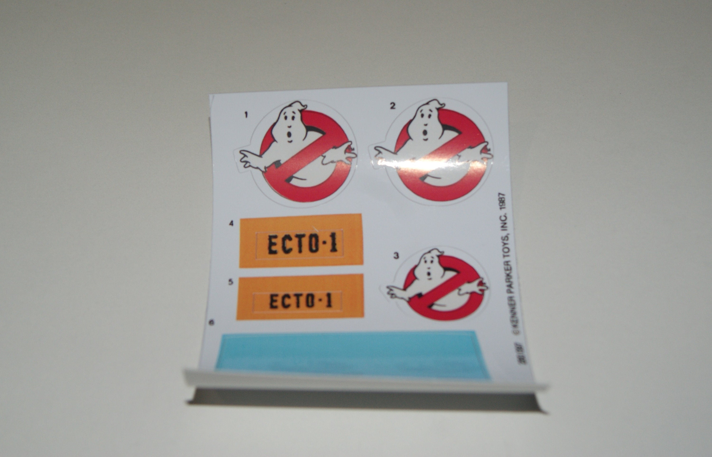 Ghostbusters Ecto 1 Custom Stickers/labels/decals on Gloss Vinyl DIE ...