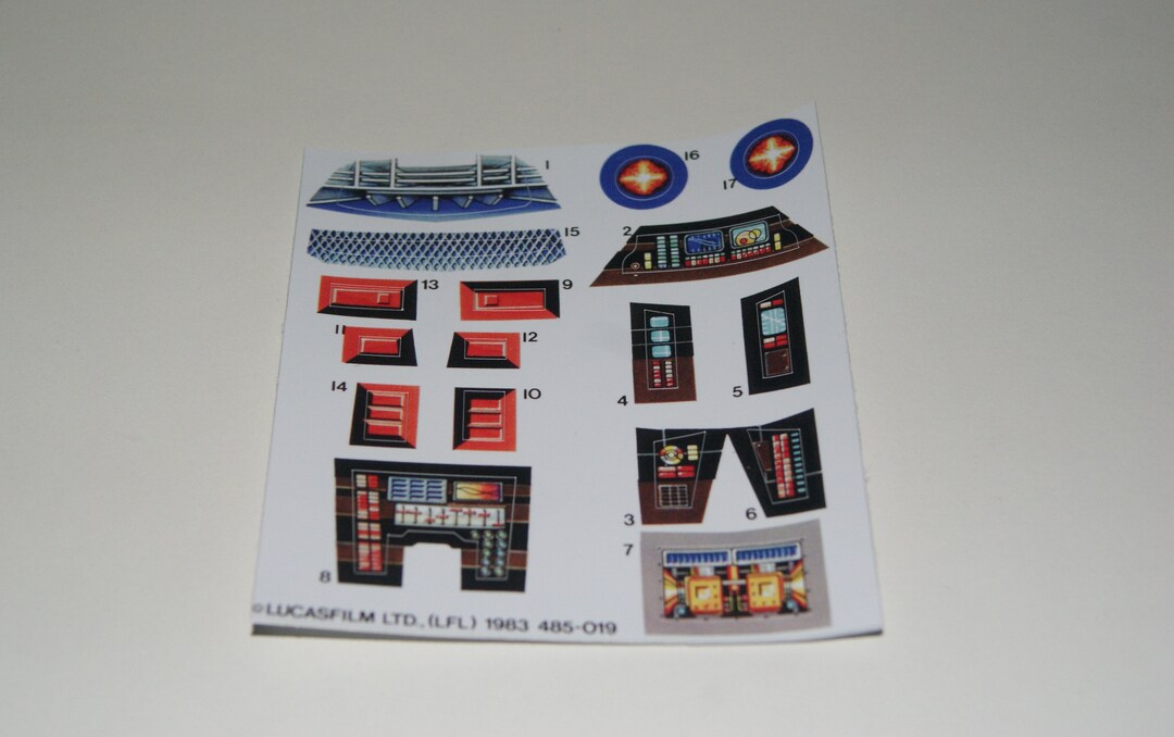 Star Wars ISP-6 Mini Rig Custom Replacement Sticker/label/decal on ...