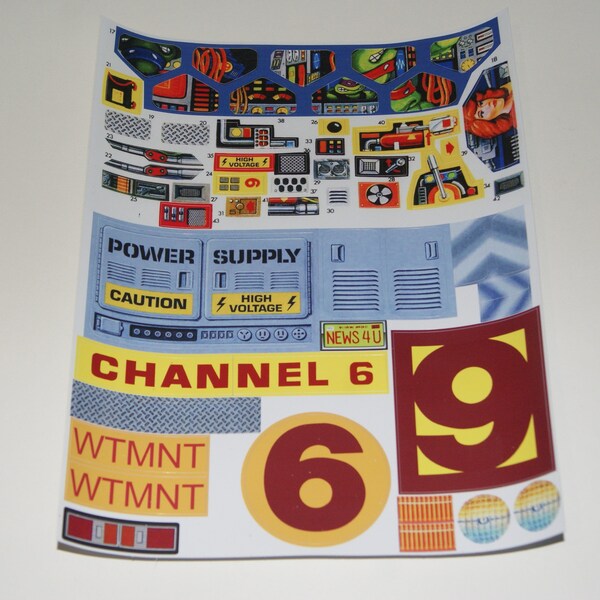 Tmnt Van Stickers - Etsy Ireland