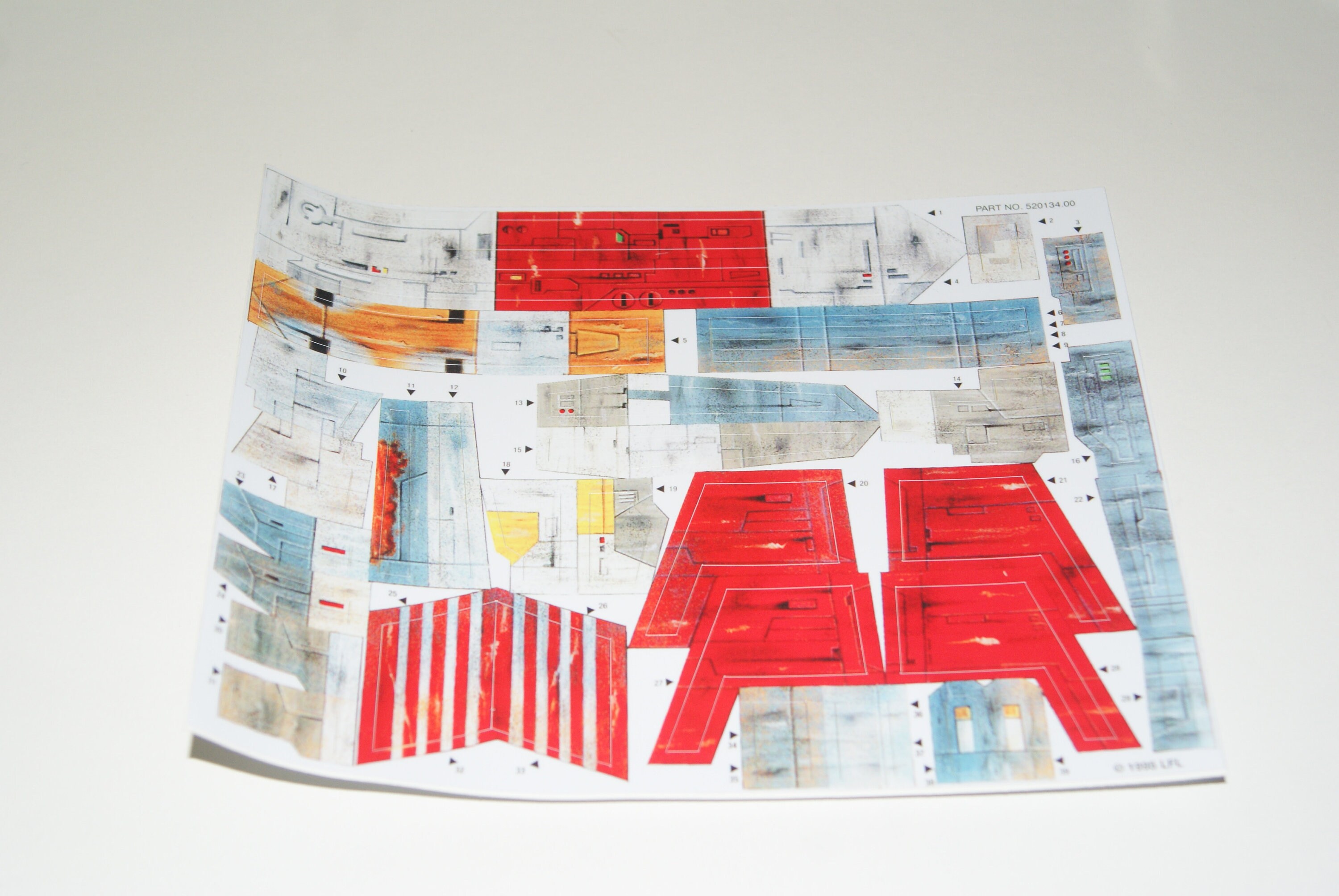 Star Wars Tonka X Wing Replacement Stickers/labels/decals on Gloss ...