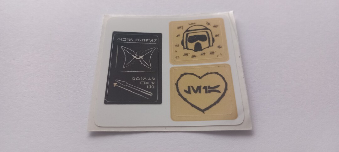 LEGO Star Wars Ewok Village 10236 Custom Sticker/label/decal on Gloss ...