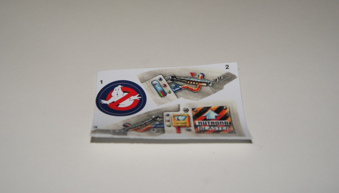 Ghostbusters Ghost Sweeper Custom Stickers/labels/decals on Gloss Vinyl ...