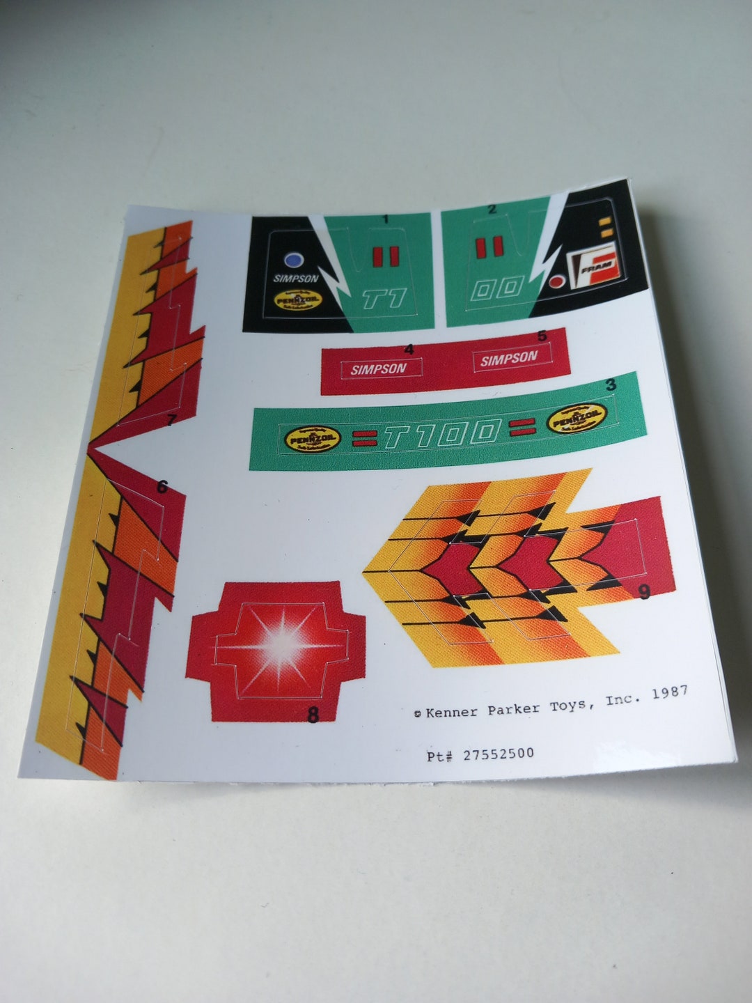 M.A.S.K. Buzzard MASK Custom Repro Stickers ...die Cut - Etsy