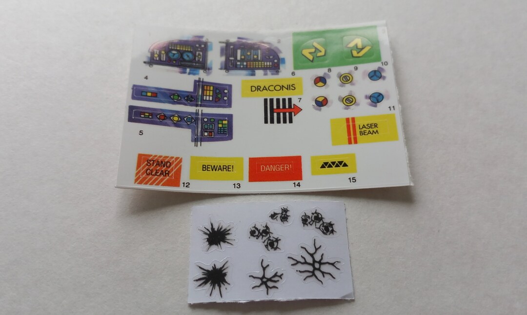 Exosquad Interrogator General Draconis E-frame Series 3 Custom Repro ...