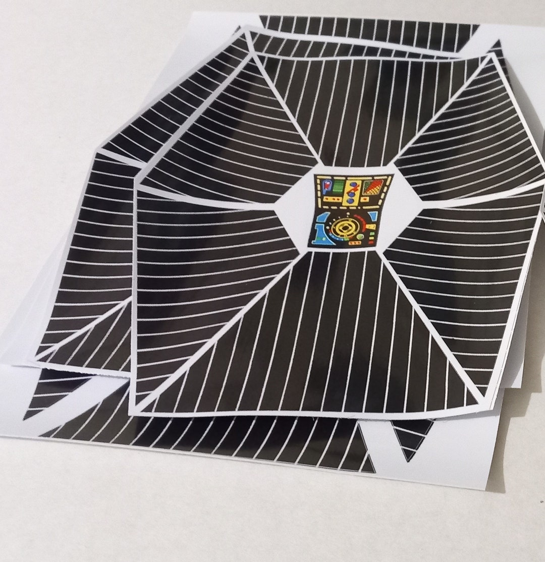 Star Wars Tie Fighter Custom Replacement Sticker/label/decal - Etsy