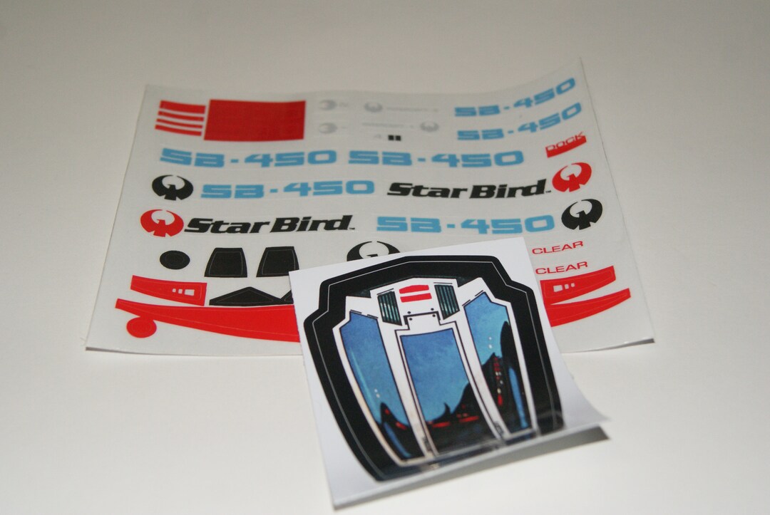 Starbird Plus Cockpit Replacement Custom Stickers/labels/decals DIE CUT ...