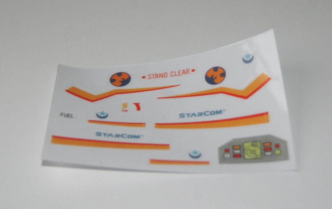 Starcom Sidewinder Replacement Custom Stickers/labels/decals DIE CUT - Etsy