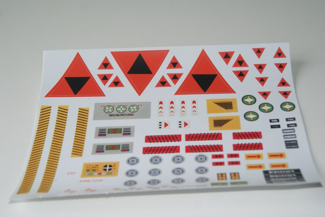 Starcom Shadow Upriser Replacement Custom Stickers/labels/decals DIE ...