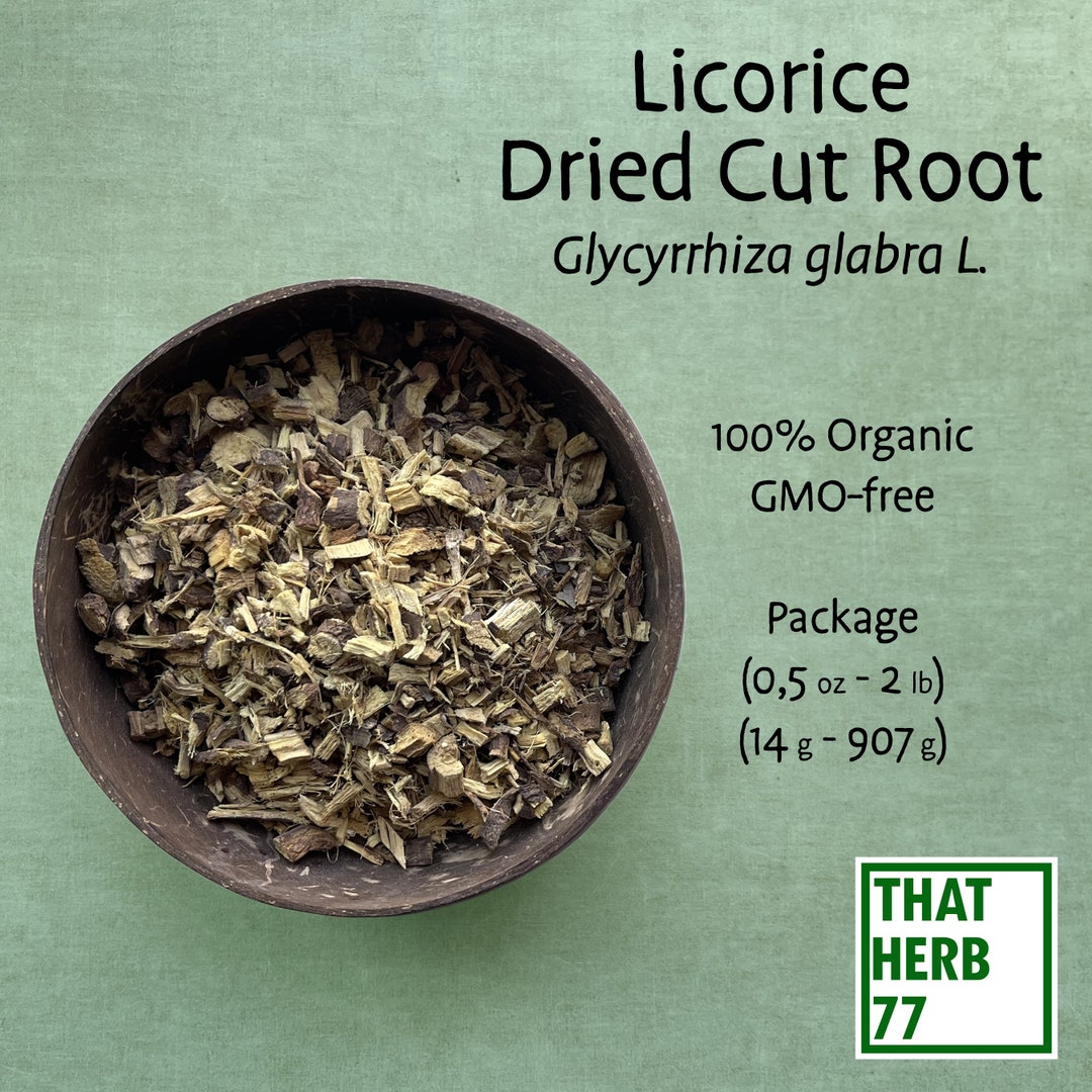 Licorice Dried Cut Root glycyrrhiza Glabra L. Best Quality 100% Organic ...