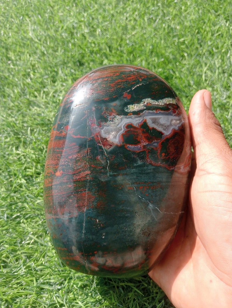 150 MM Rare Freeform Red Blood Beautiful Freeform Agate Stone - Etsy