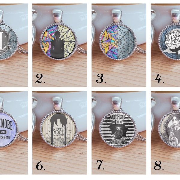 Wednesday Necklace - Etsy