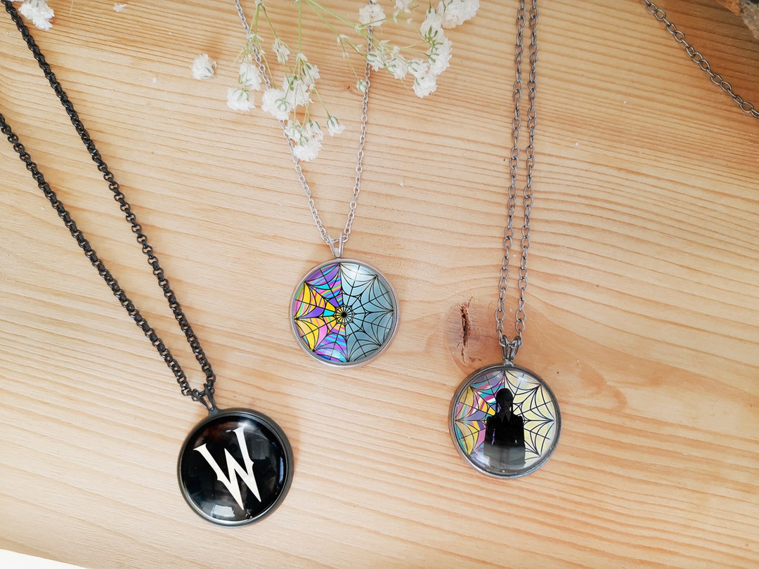 Minimalist Wednesday Necklace Stainless Chain Gifts for Kids Back to ...