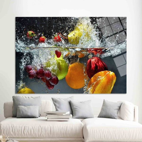 Abstract Fruit Art - Etsy