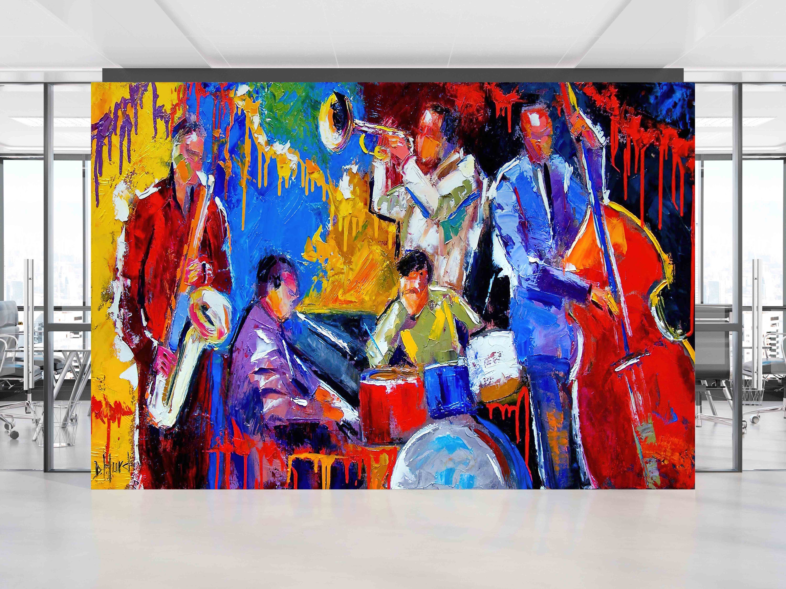 Jazz Instrument Paintings
