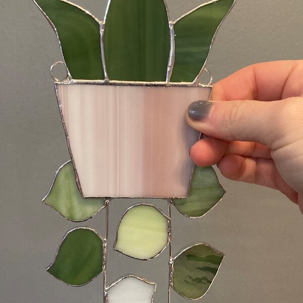 Stained Glass Planters - Etsy