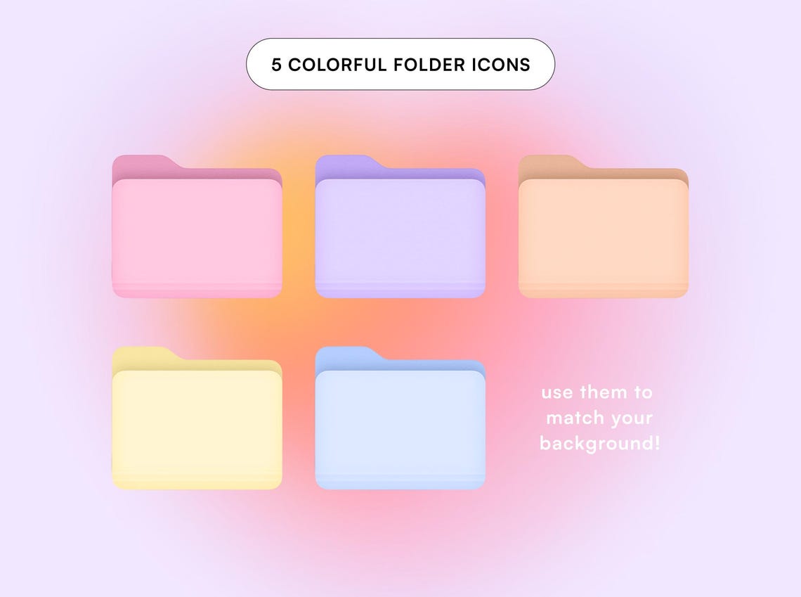 Digital Aura Desktop Organizer – Customizable Wallpapers (digital ...