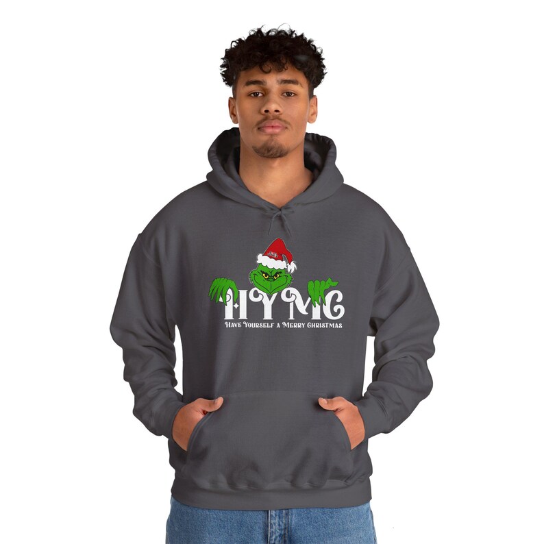 Grinchmas HYMC "merry Christmas Trinidad" Hoodie | Festive Holiday ...