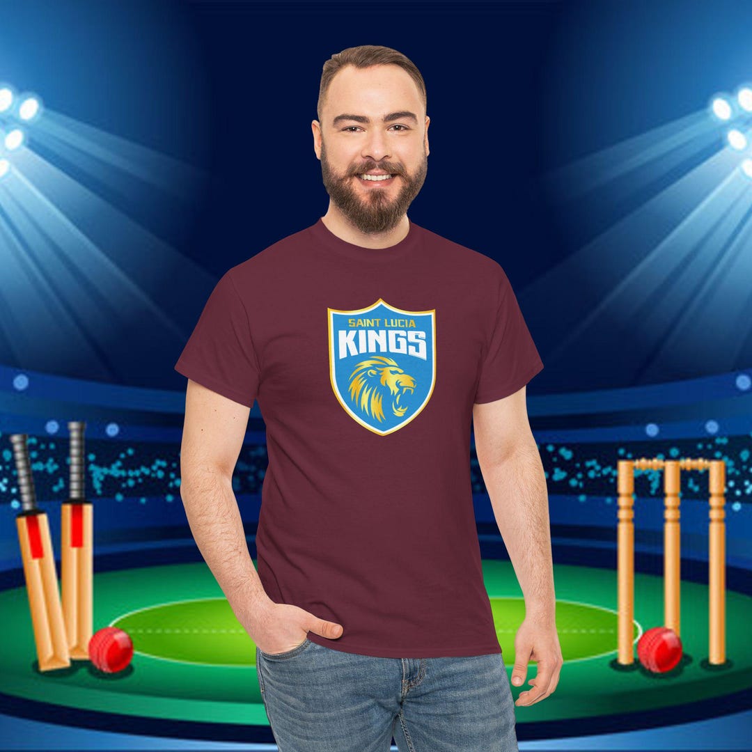 St. Lucia Kings CPL Cricket Shirt | Caribbean Premier League Cricket ...