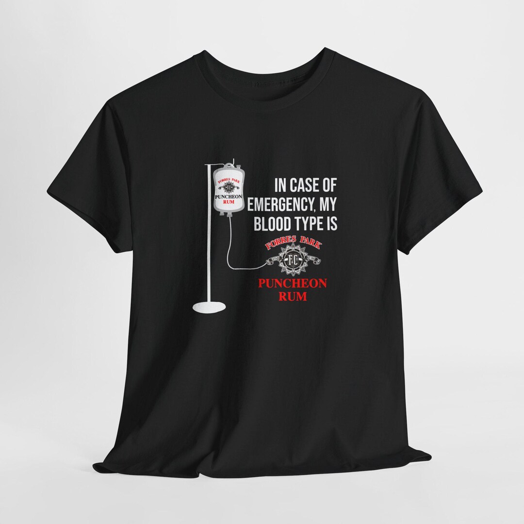 Forres Park Puncheon Rum Unisex T-shirt Fire Water Tee, Trinidad West ...
