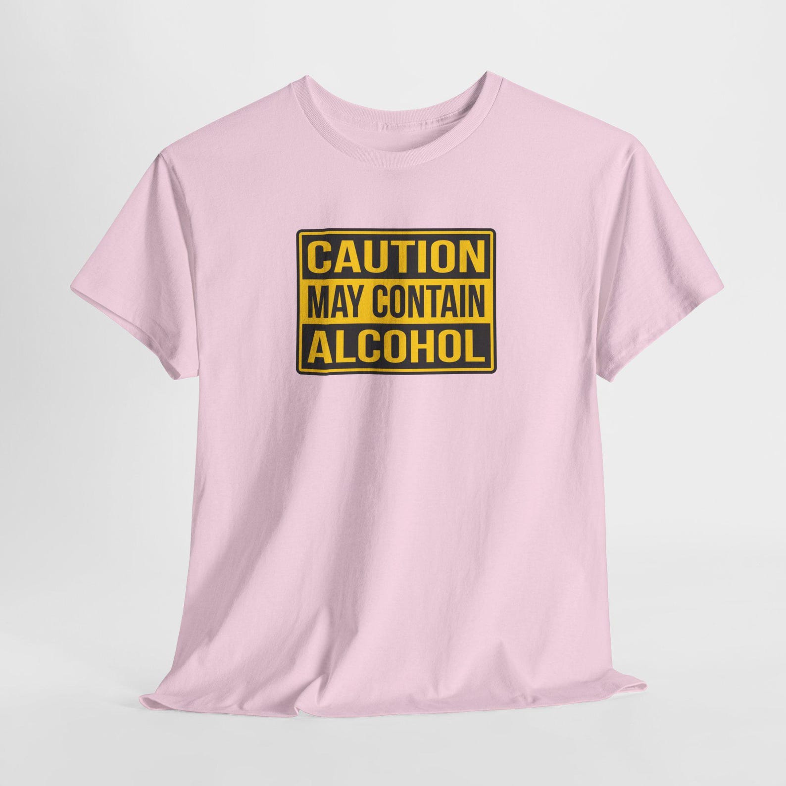 Funny Caution May Contain Alcohol Warning Unisex Shirt, Party Lover ...