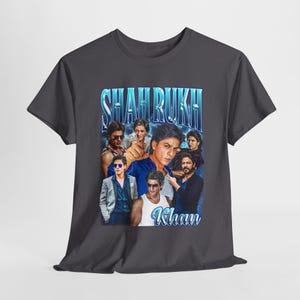 Shah Rukh Khan Retro Collage Shirt , Bollywood Icon Tee, 90s Bollywood ...
