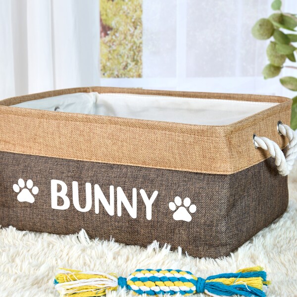 Dog Toy Box - Etsy