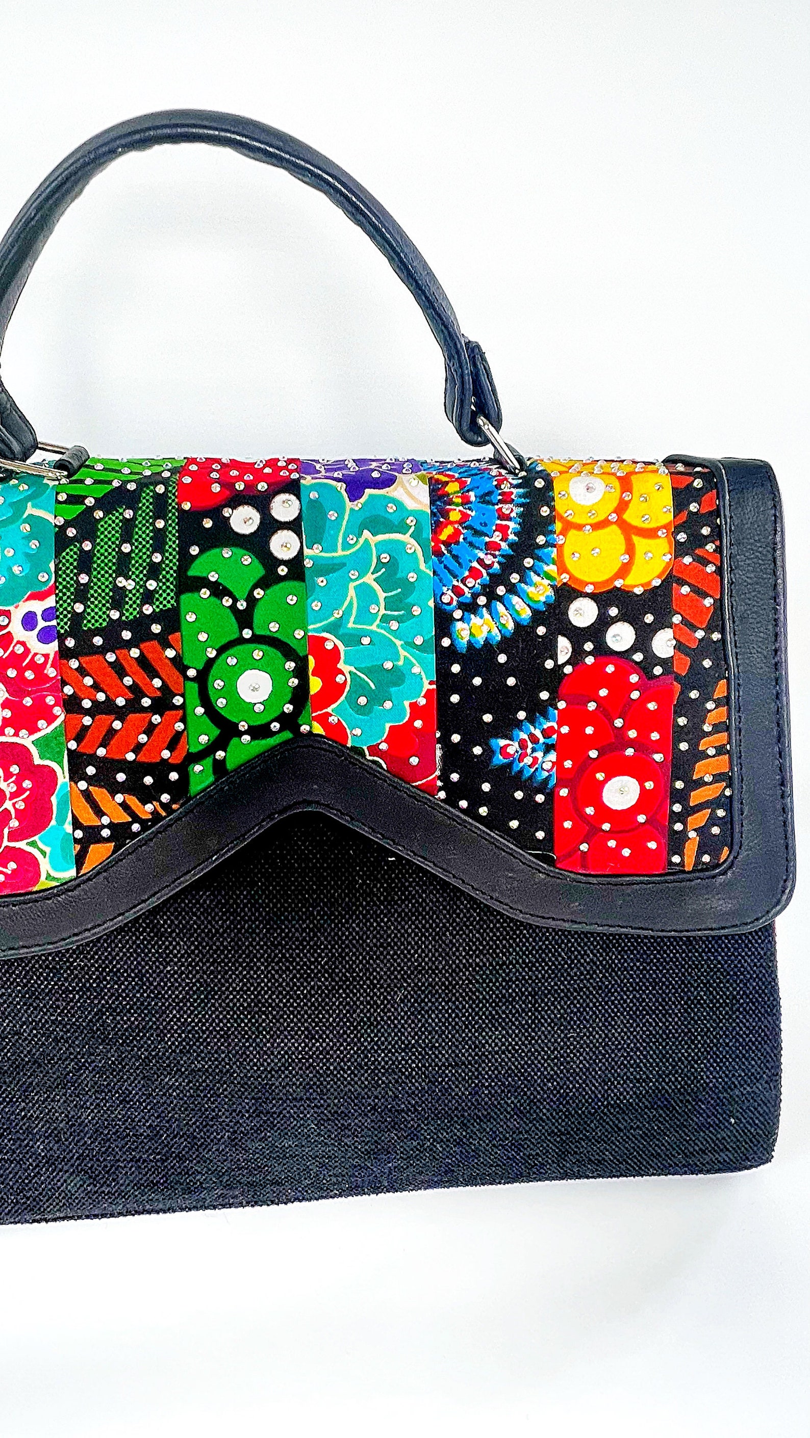 Luxury African Print Bag Mixed Print African Handbag - Etsy