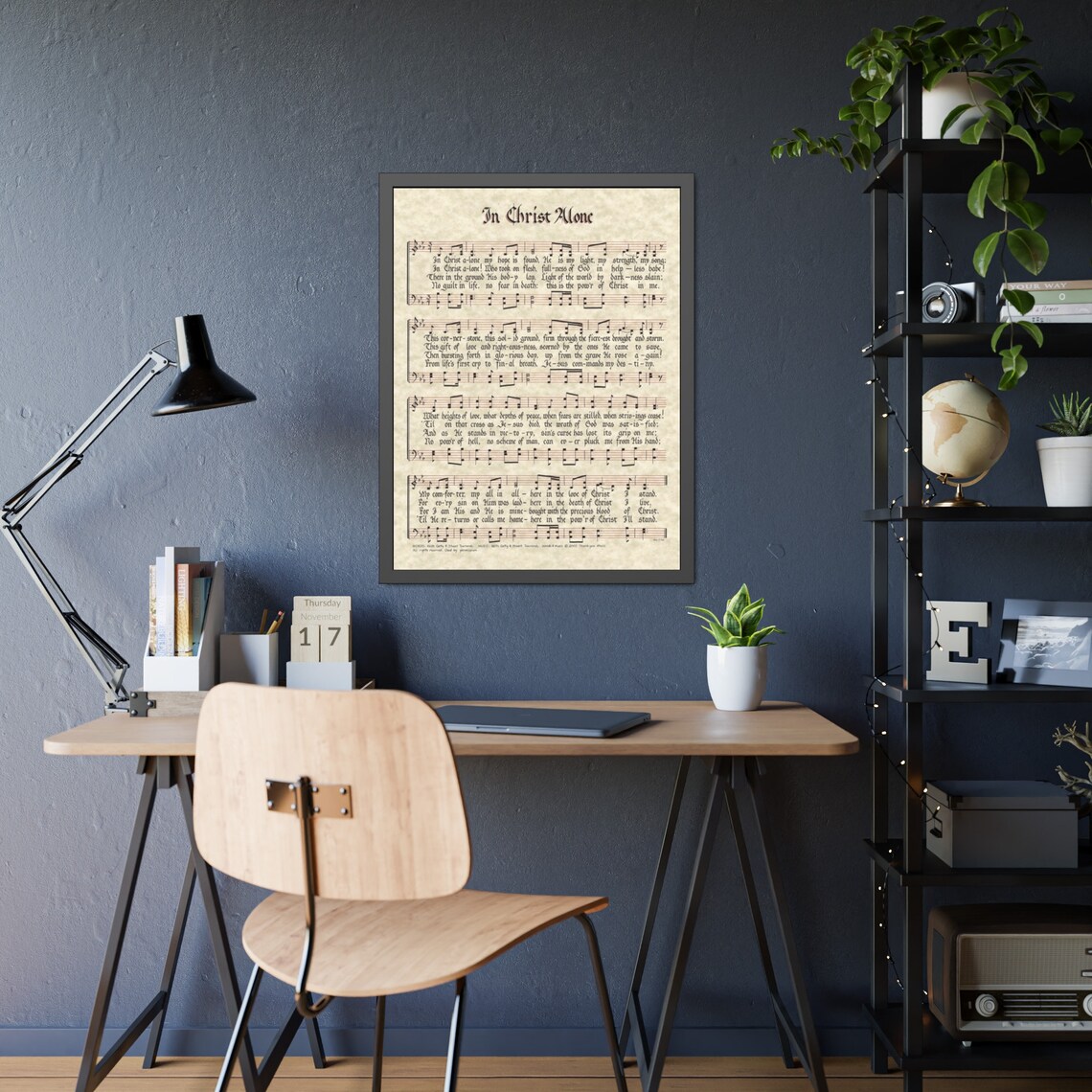 In Christ Alone |printable Vintage Hymn | Sheet Music | Instant ...
