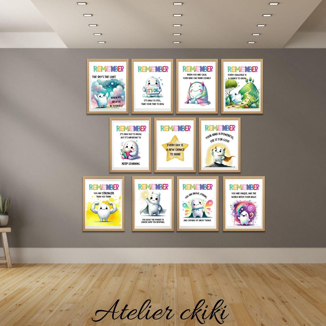 Calm Corner Affirmation Posters Bundle, Emotional Regulation, Classroom ...