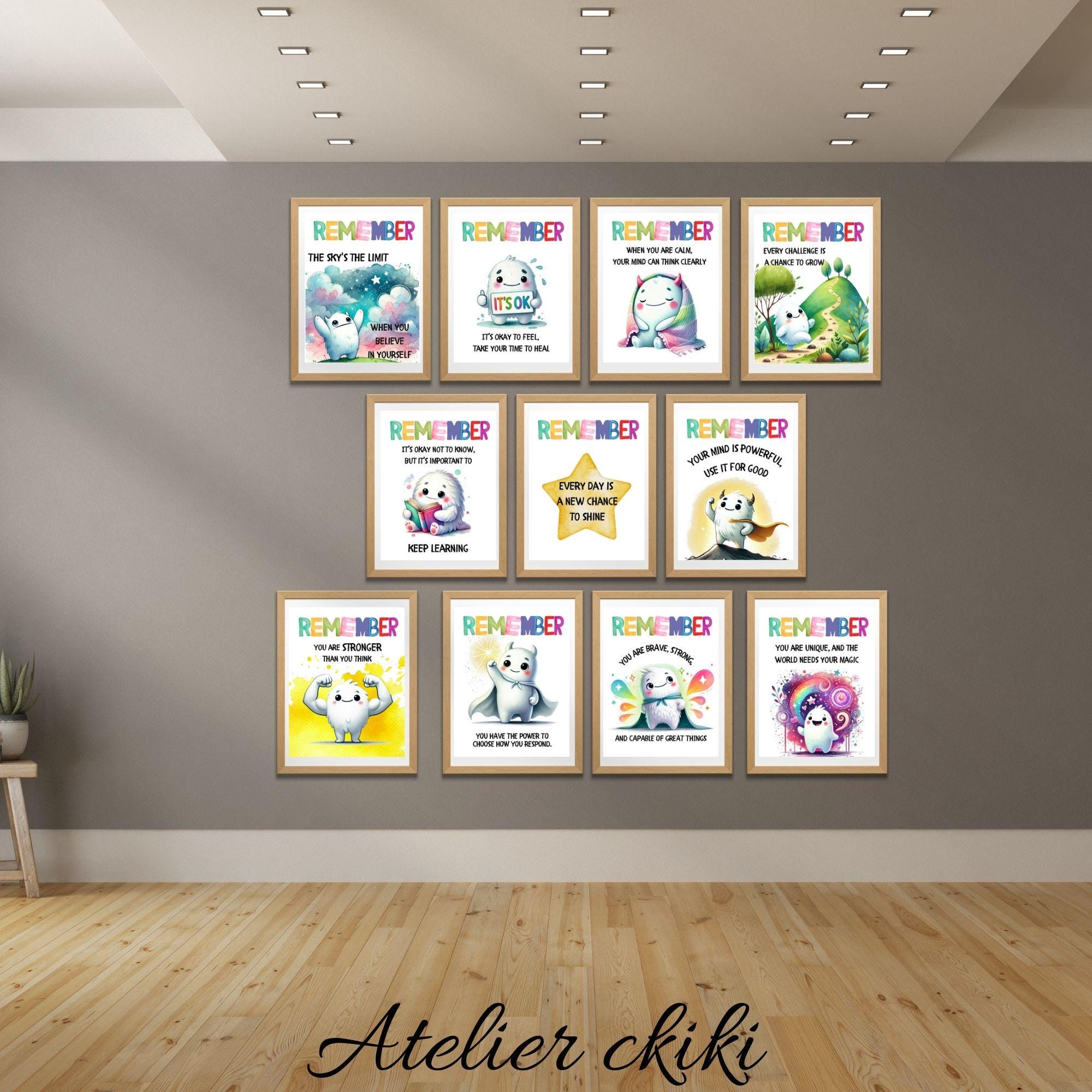 Calm Corner Affirmation Posters Bundle, Emotional Regulation, Classroom ...