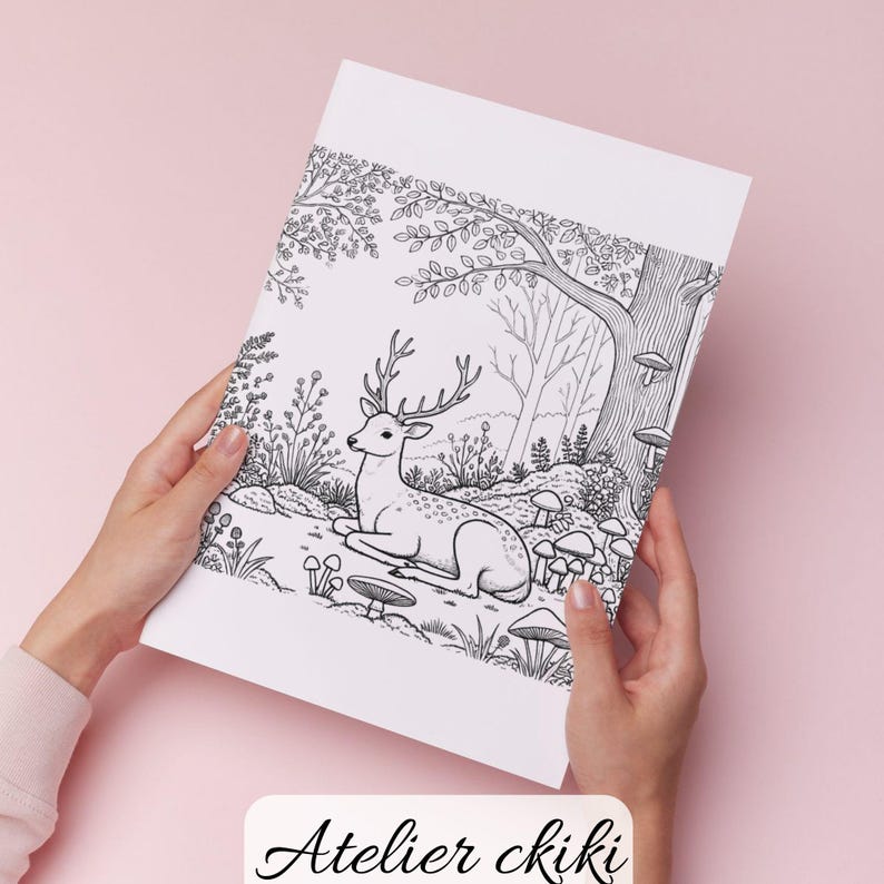 30 Hygge Houses Coloring Pages | Relaxing and Mindful Coloring for ...
