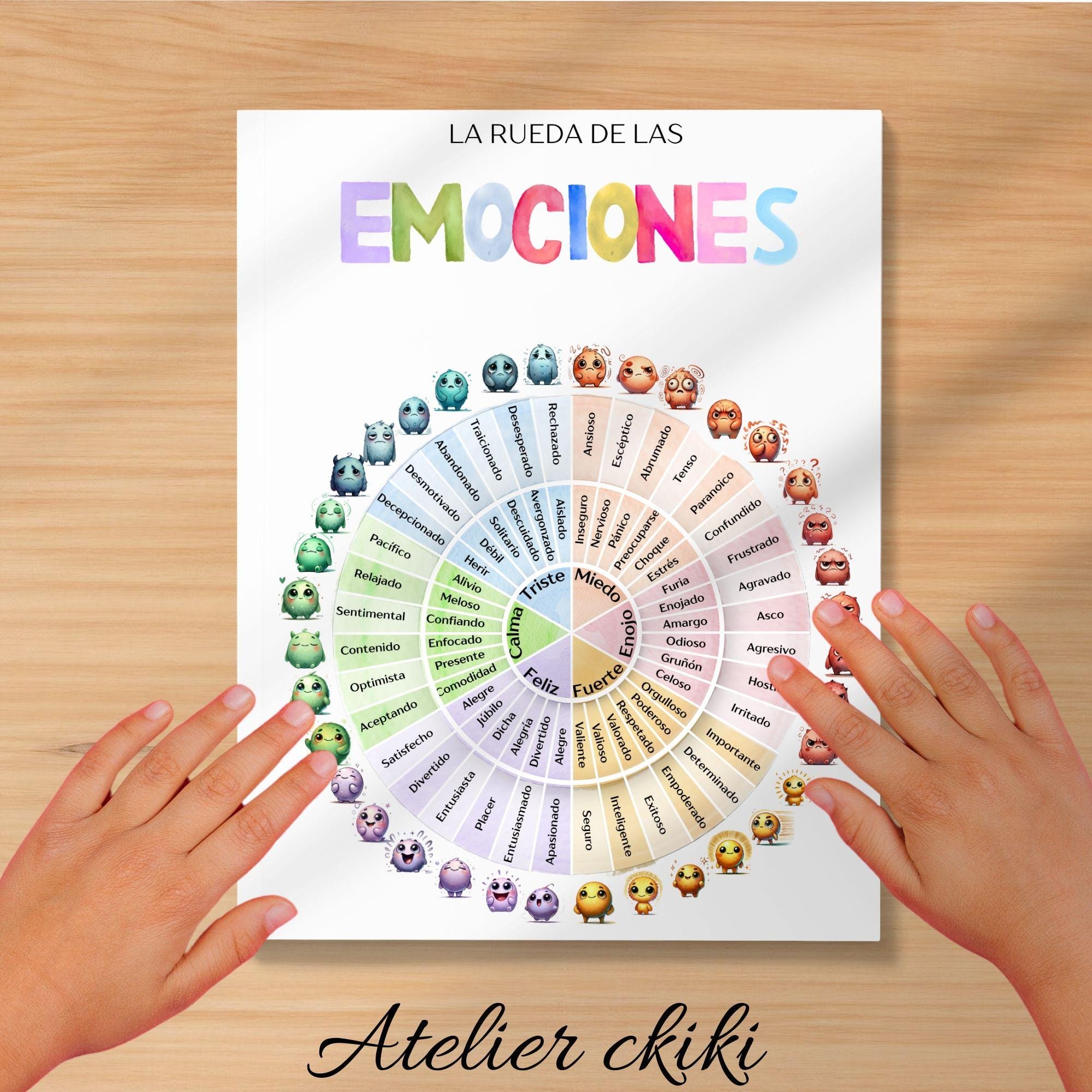 Rincón De La Calma Mega Pack | Tarjetas Y Pósters De Emociones | Rueda ...