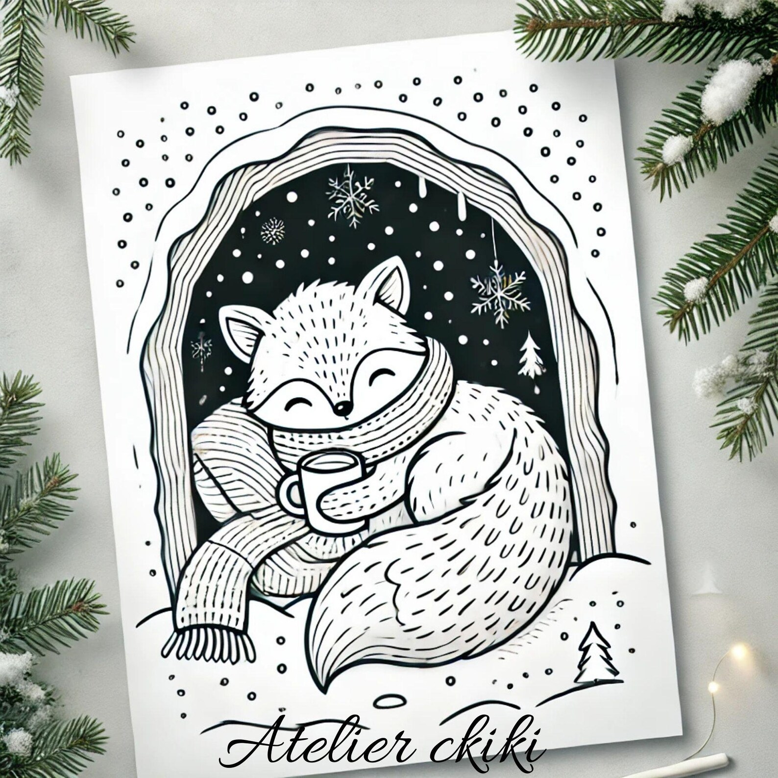 30 Hygge Houses Coloring Pages Relaxing and Mindful Coloring for Adults ...