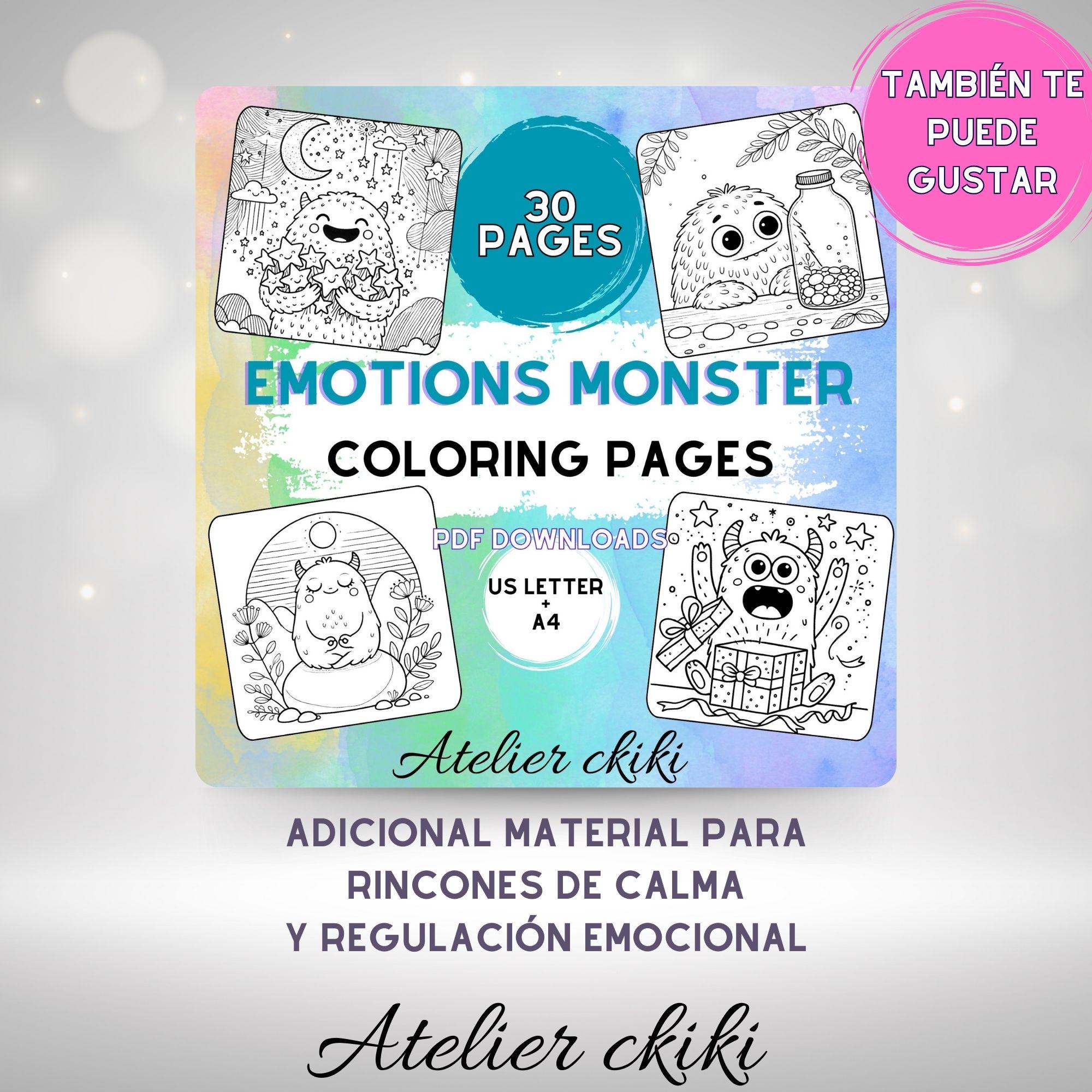 Rincón De La Calma Pósteres, Regulación Emocional, Imprimible Para El ...